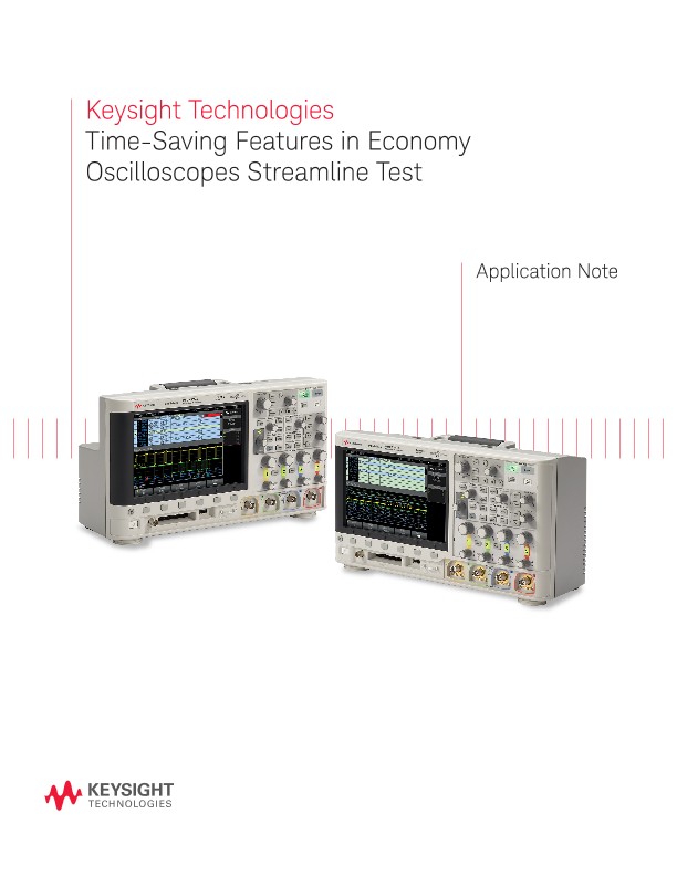 Time-Saving Features in Inexpensive Scopes PDF Asset Page | Keysight